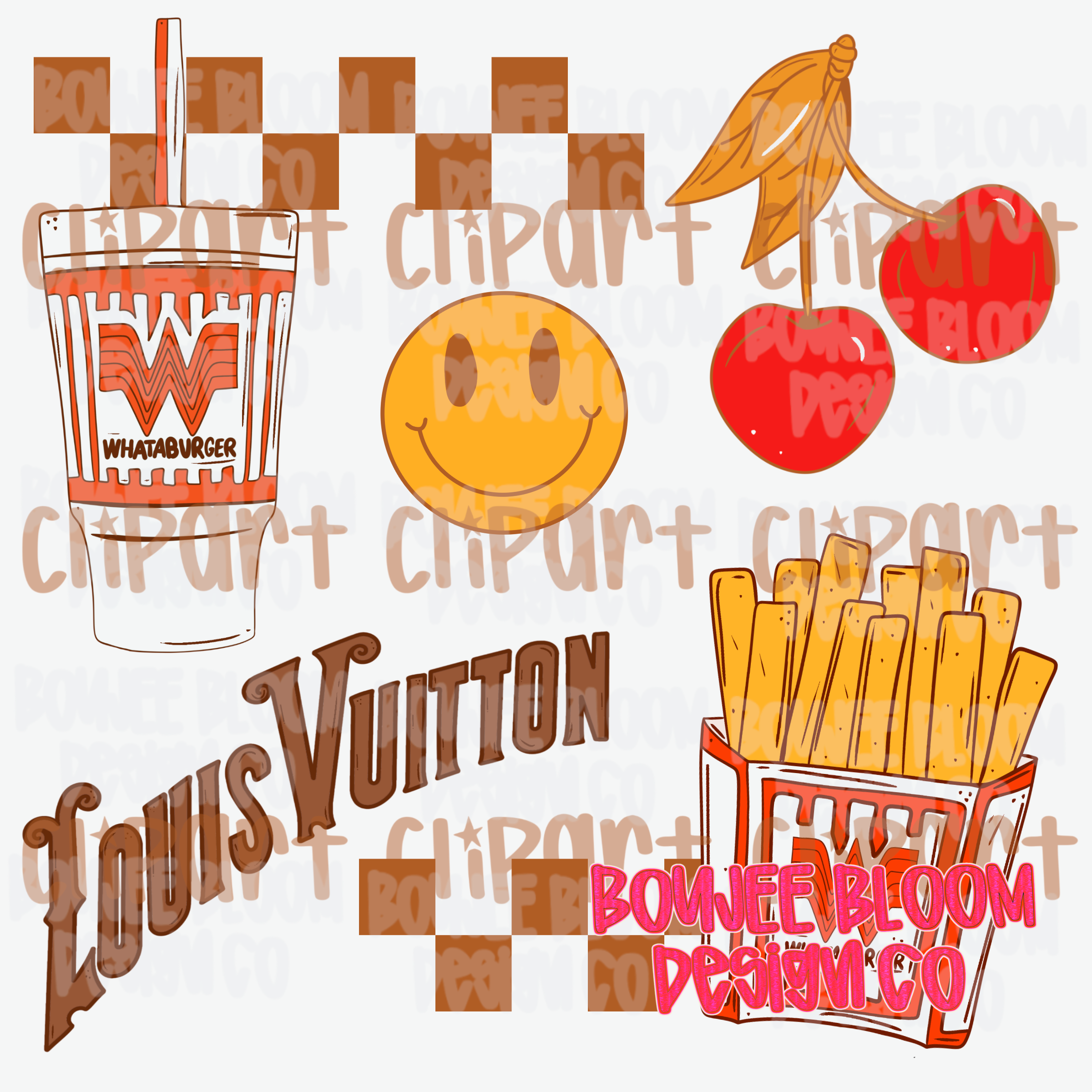 WB BUNDLE - Commercial Use Only Clip Art – Boujee Bloom Design Co.