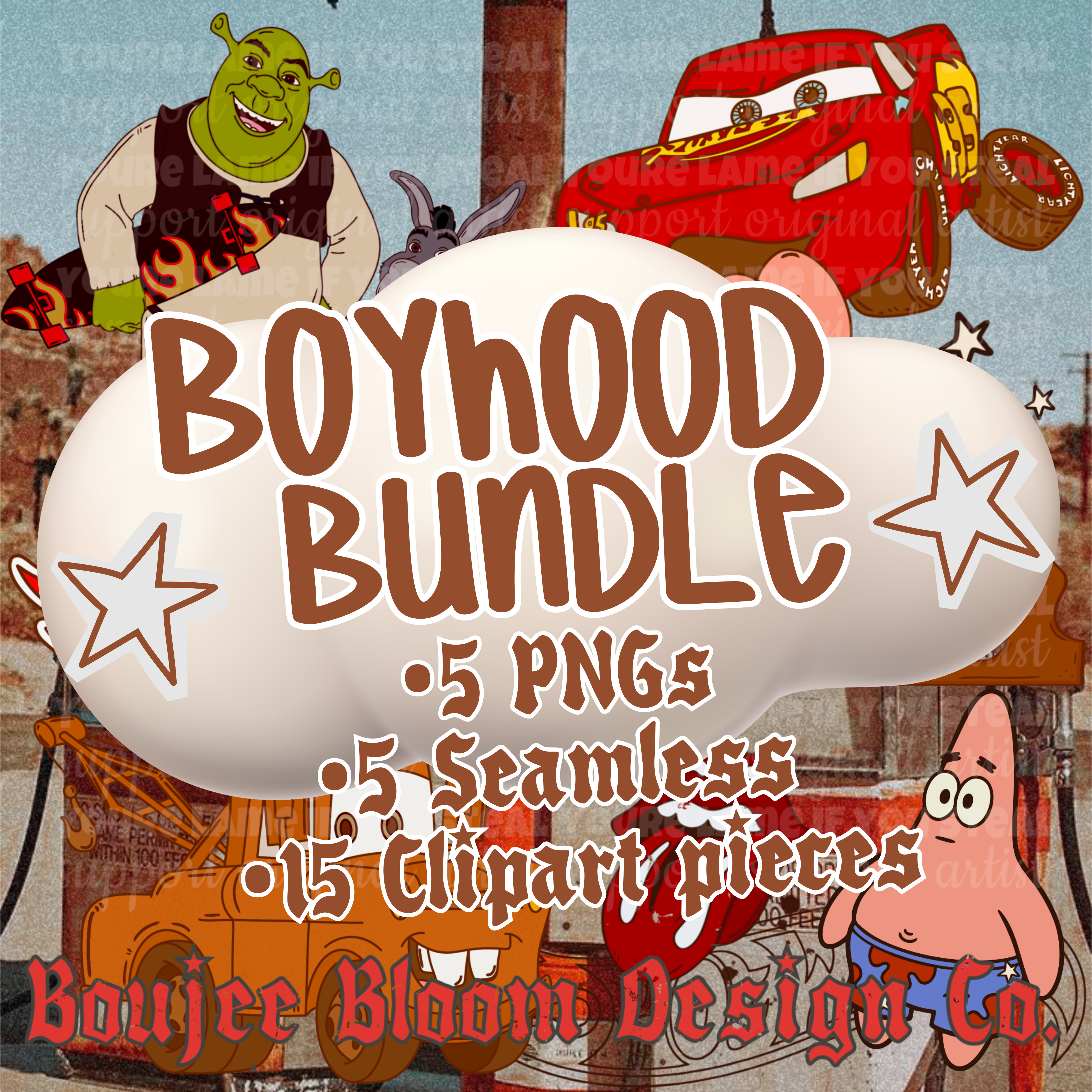 NO CODES!!! Boyhood Bundle – Boujee Bloom Design Co.