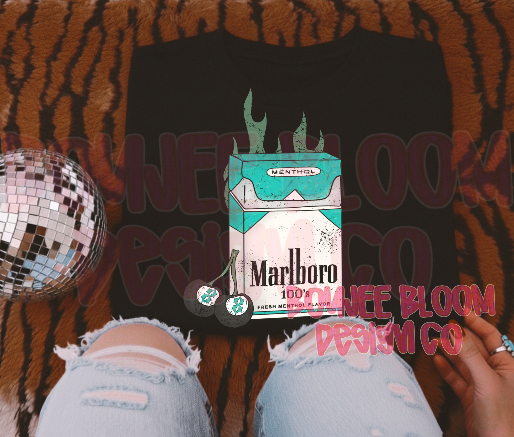 Menthol Flames PNG – Boujee Bloom Design Co.